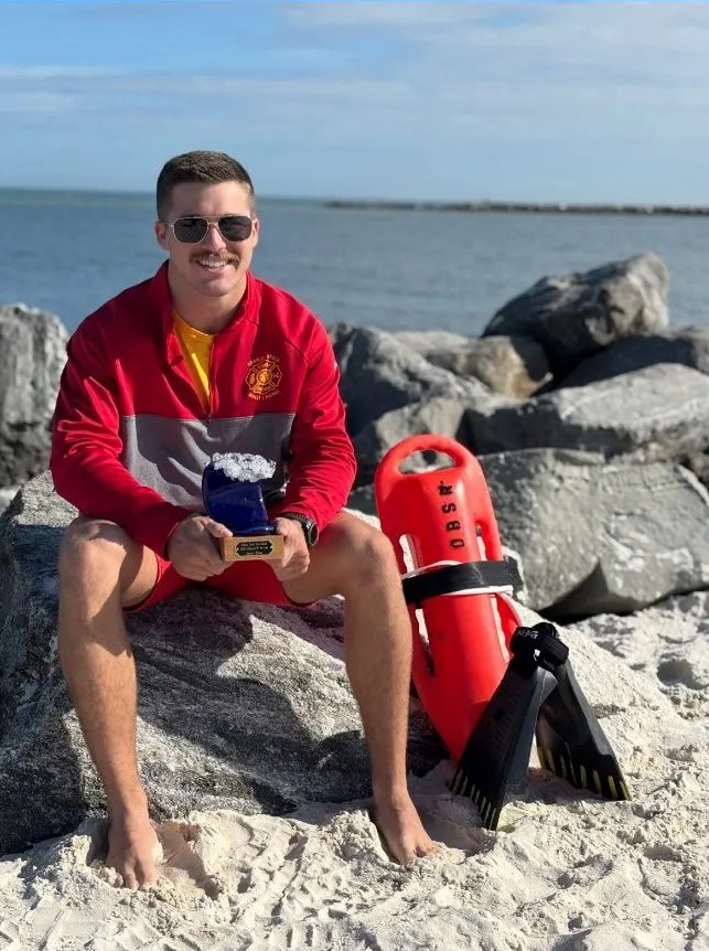 Sawyer Wilson Named 2025 Lifeguard of the Year – Blue RAM Media